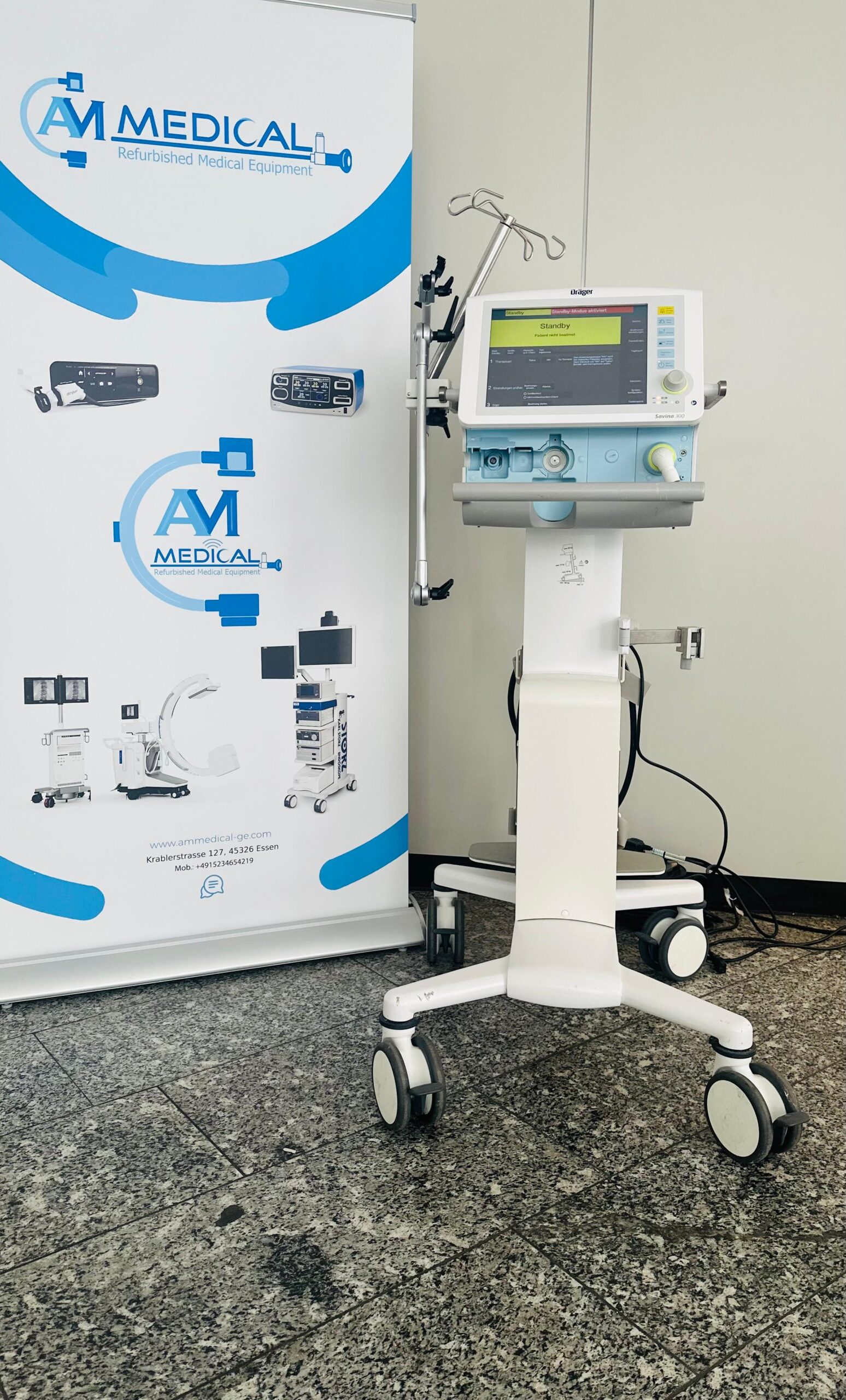 DRAEGER Savina 300 Ventilator – AM MEDICAL Germany