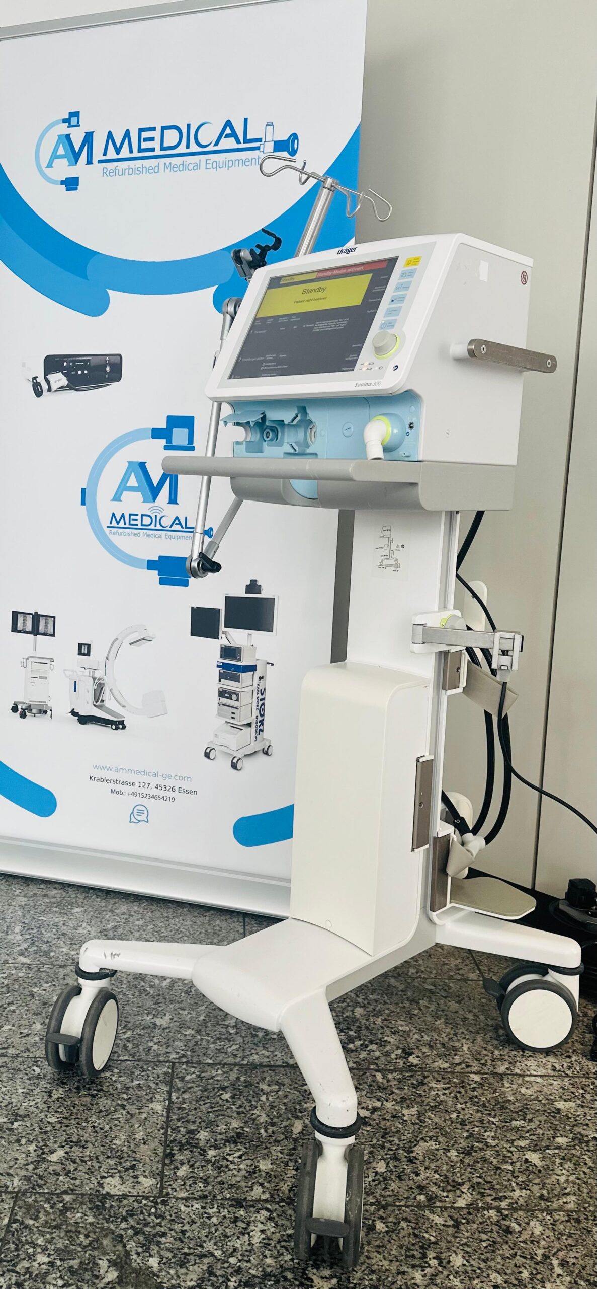 DRAEGER Savina 300 Ventilator – AM MEDICAL Germany