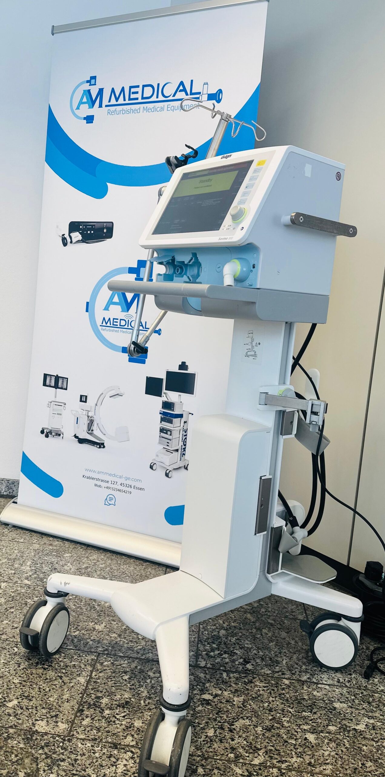 DRAEGER Savina 300 Ventilator – AM MEDICAL Germany